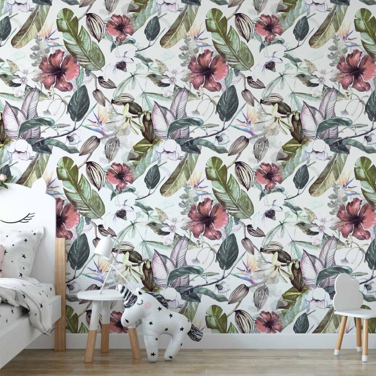 Tapeter blommor, tapet blommor, blommiga tapeter, tapeter med blommor ...