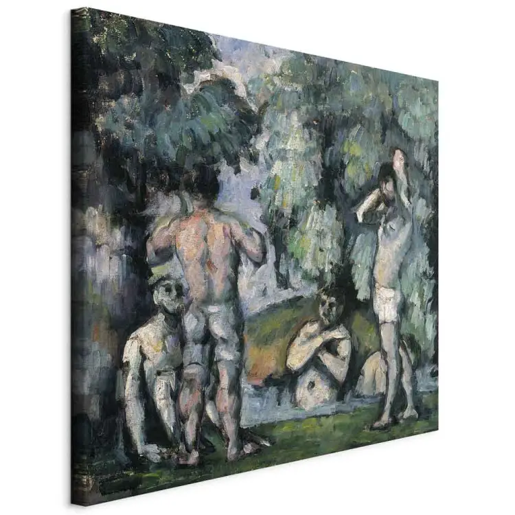 Mästerverk Paul Cézanne - De fem badarna - bimago