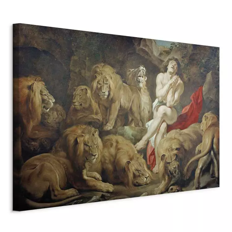 Mästerverk Peter Paul Rubens - Daniel i lejonets kula - bimago